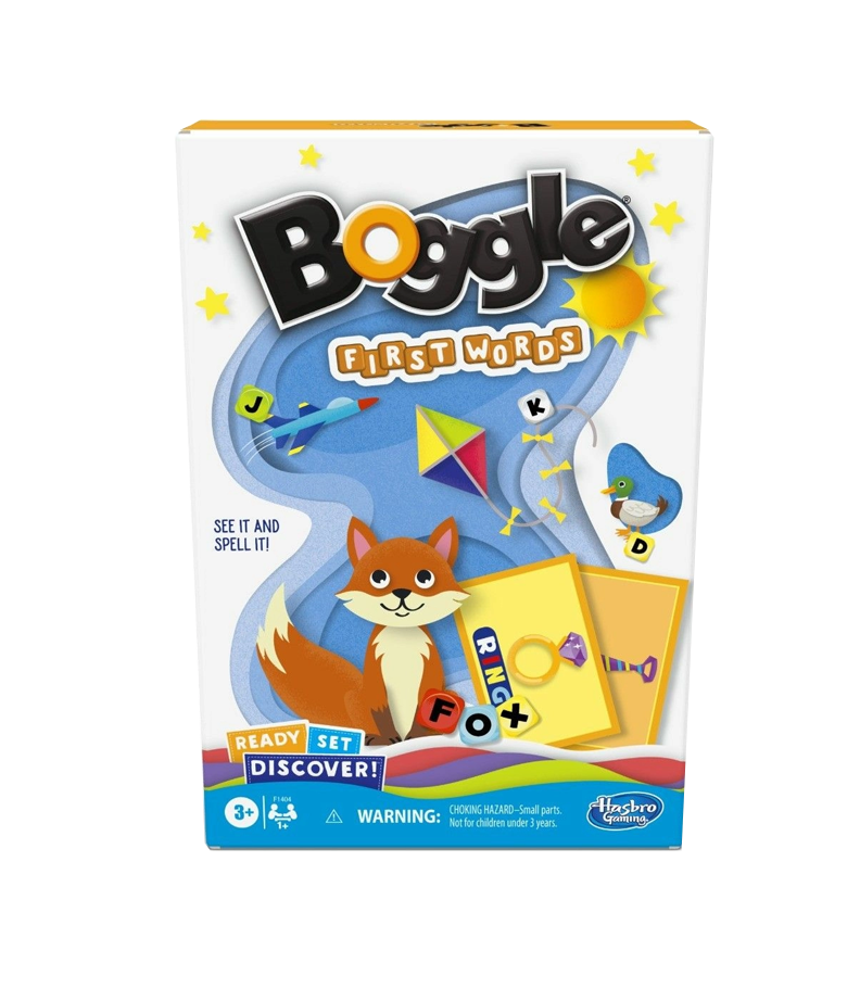 Ready Set Discover Boggle - First Words – Sir Square Toes Games Shop