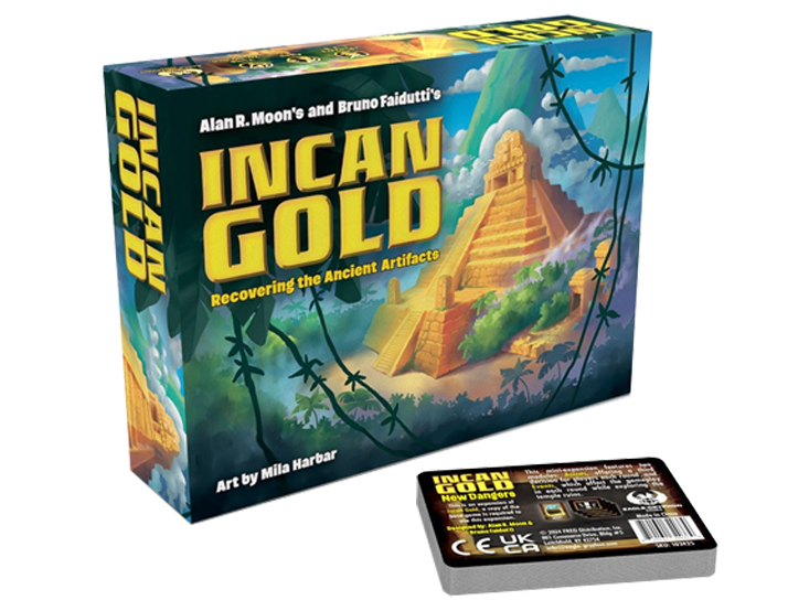 Incan Gold 2024 Edition (Inc New Dangers Expansion) – Sir Square Toes ...