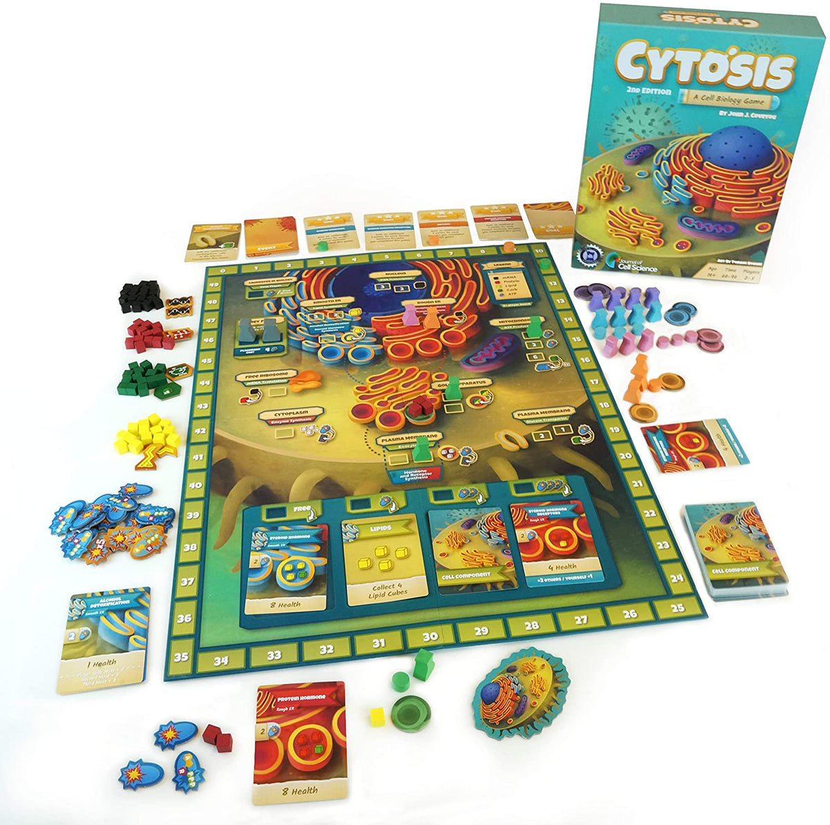 CYTOSIS: A Cell Biology Game Collector Edition – Sir Square Toes Games Shop