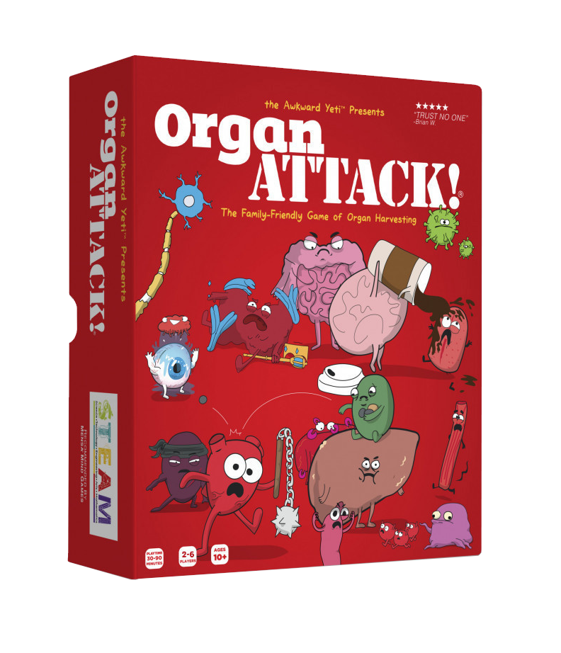 Organ Attack! 2nd Edition – Sir Square Toes Games Shop
