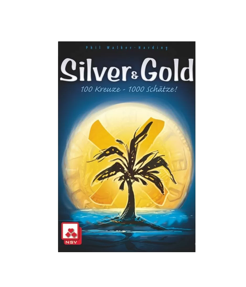 Silver and Gold Board Game – Sir Square Toes Games Shop