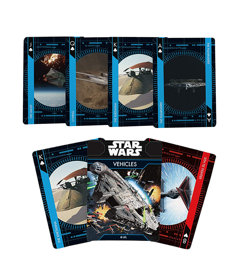 Star Wars Vehicles Playing Cards – Sir Square Toes Games Shop