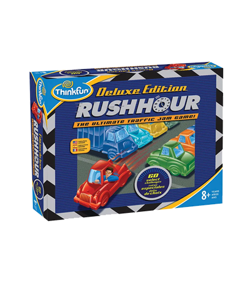 ThinkFun – Rush Hour Deluxe Edition Game – Sir Square Toes Games Shop
