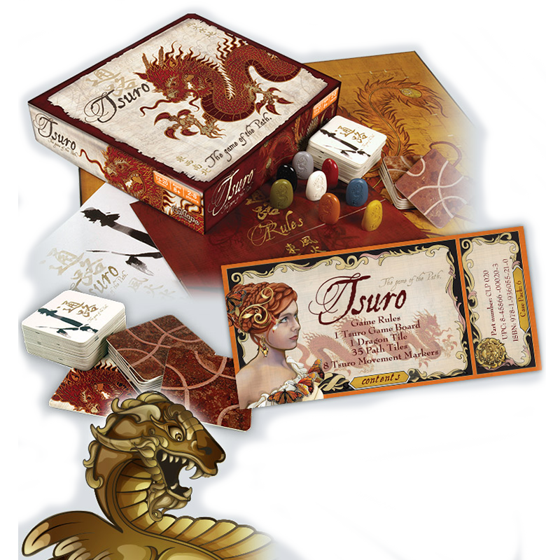 Tsuro: The Game of the Path – Sir Square Toes Games Shop